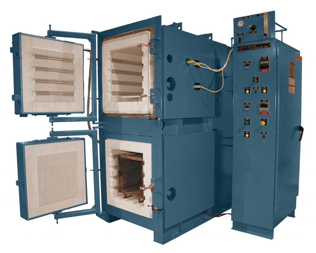 Electrical Dual Chamber Box Furnace for Heat Treatment of Machine ...