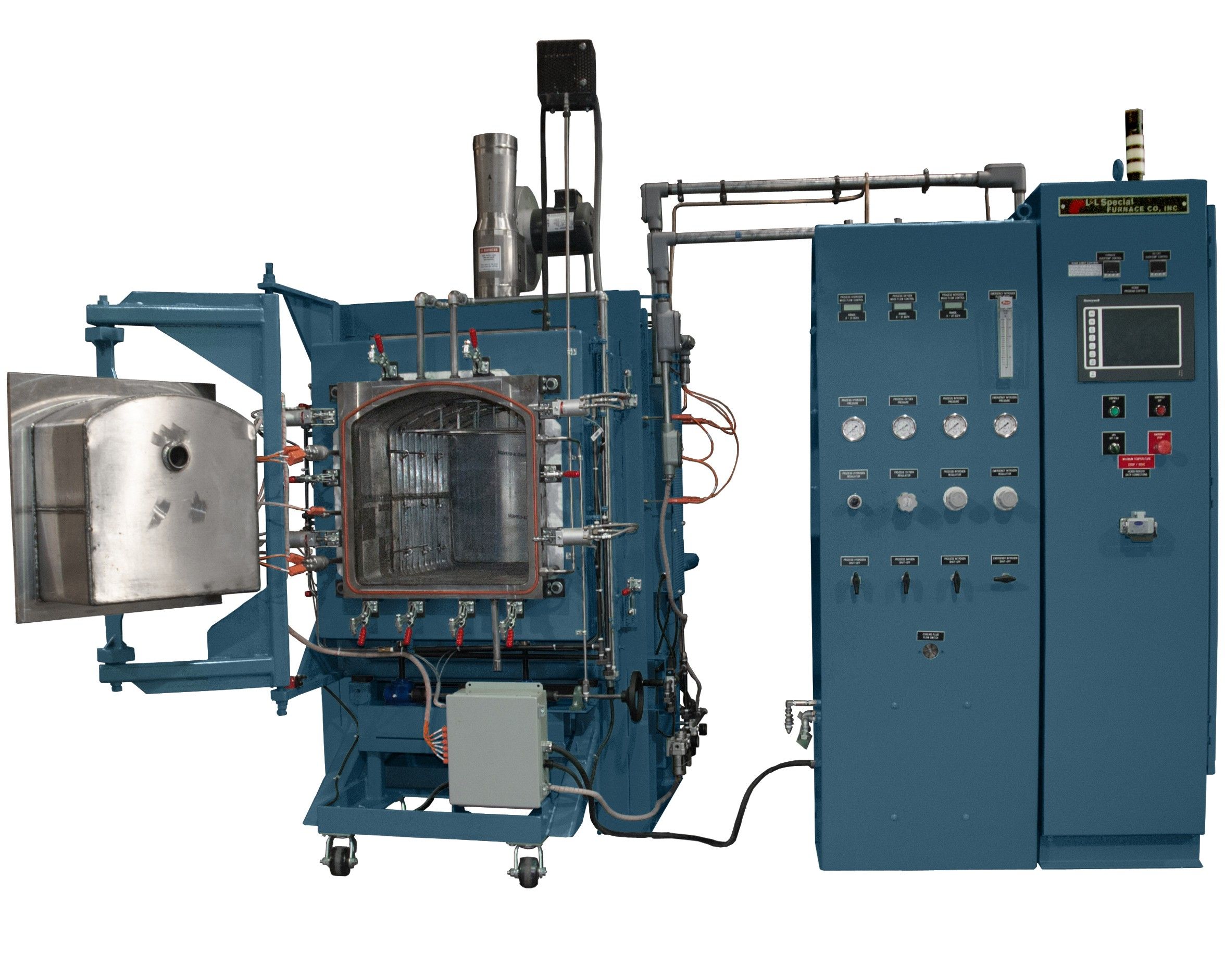 Two Models of Retort Furnaces - L&L Special Furnace